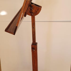 Wooden Music Stand, Custom Design and Hand Crafted - Etsy