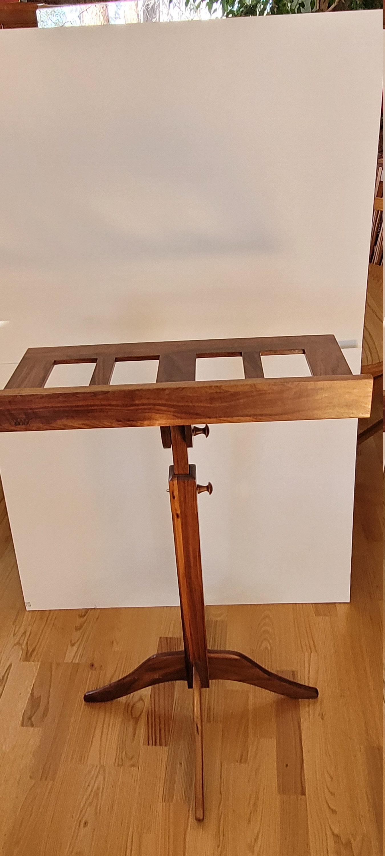 Wooden Music Stand, Custom Design and Hand Crafted - Etsy