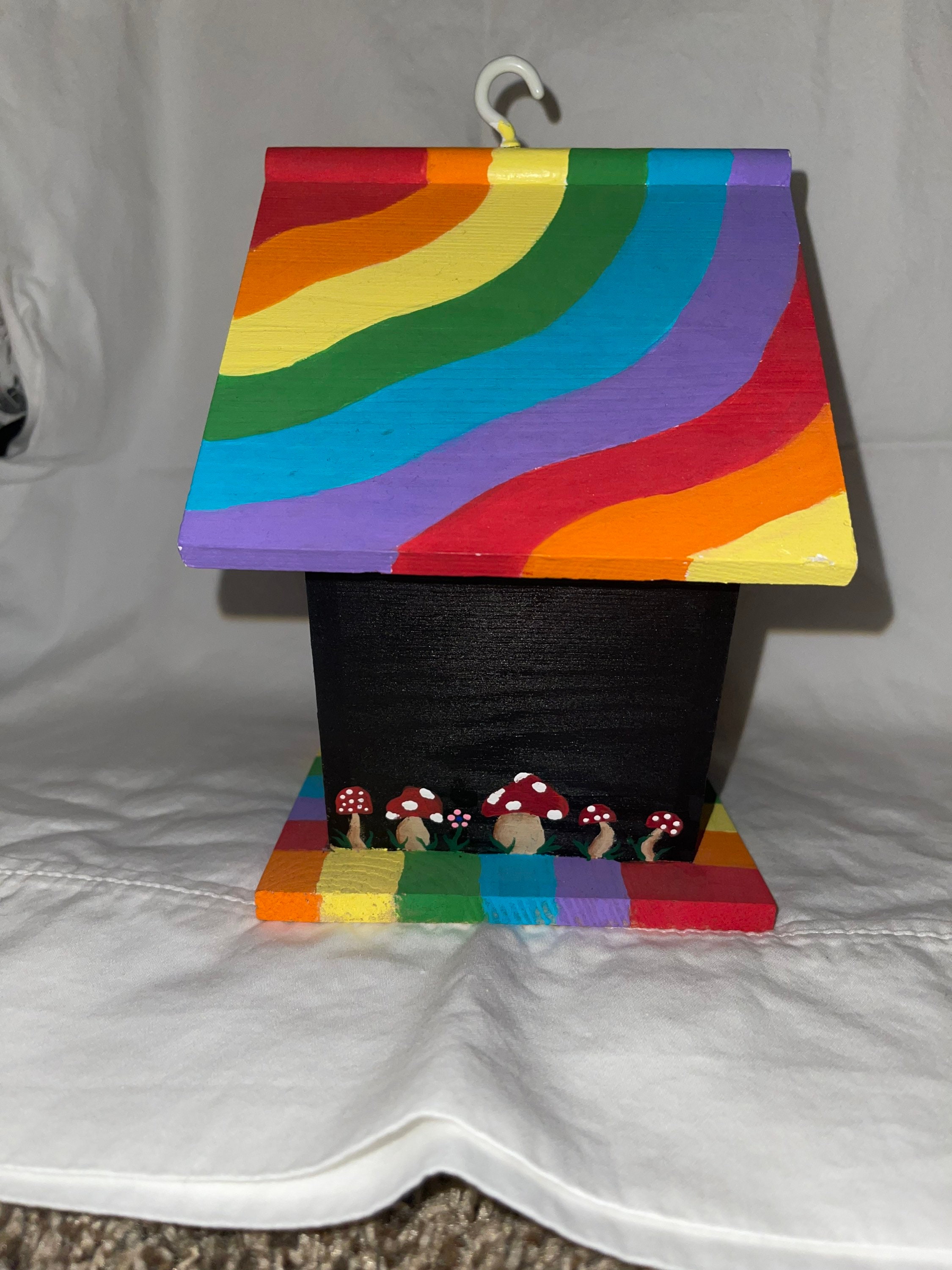 Mushroom Bird House - Etsy