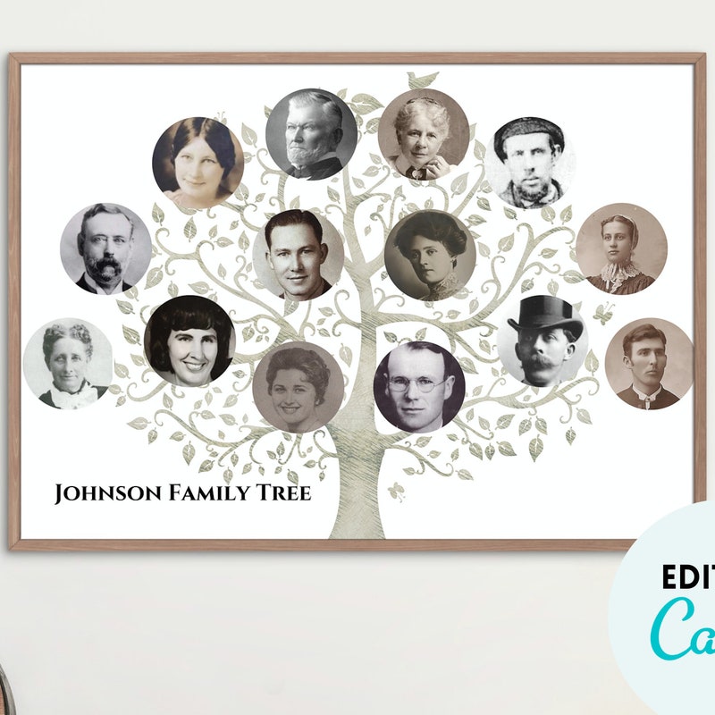 Family Tree Picture - Etsy