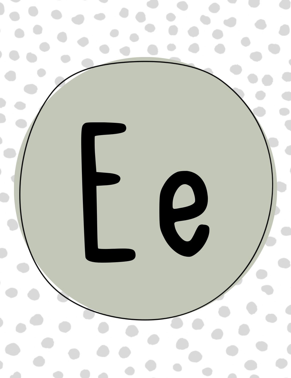 Alphabet Classroom Decor Posters, CANVA Editable Upper and Lowercase ...