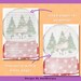 Winter Holiday Printable Stationery, Christmas Tree, Snow Globe ...