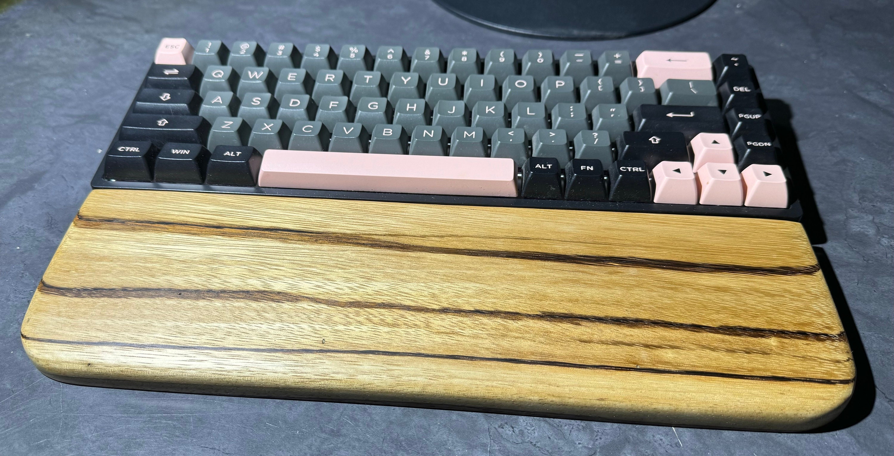 Handmade Zebra Wood Wrist Rest - Palm Rest - Custom, Made to Order ...