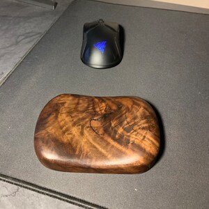 Black Walnut Mouse Wrist Rest Sustainable Eco Friendly Gift. - Etsy