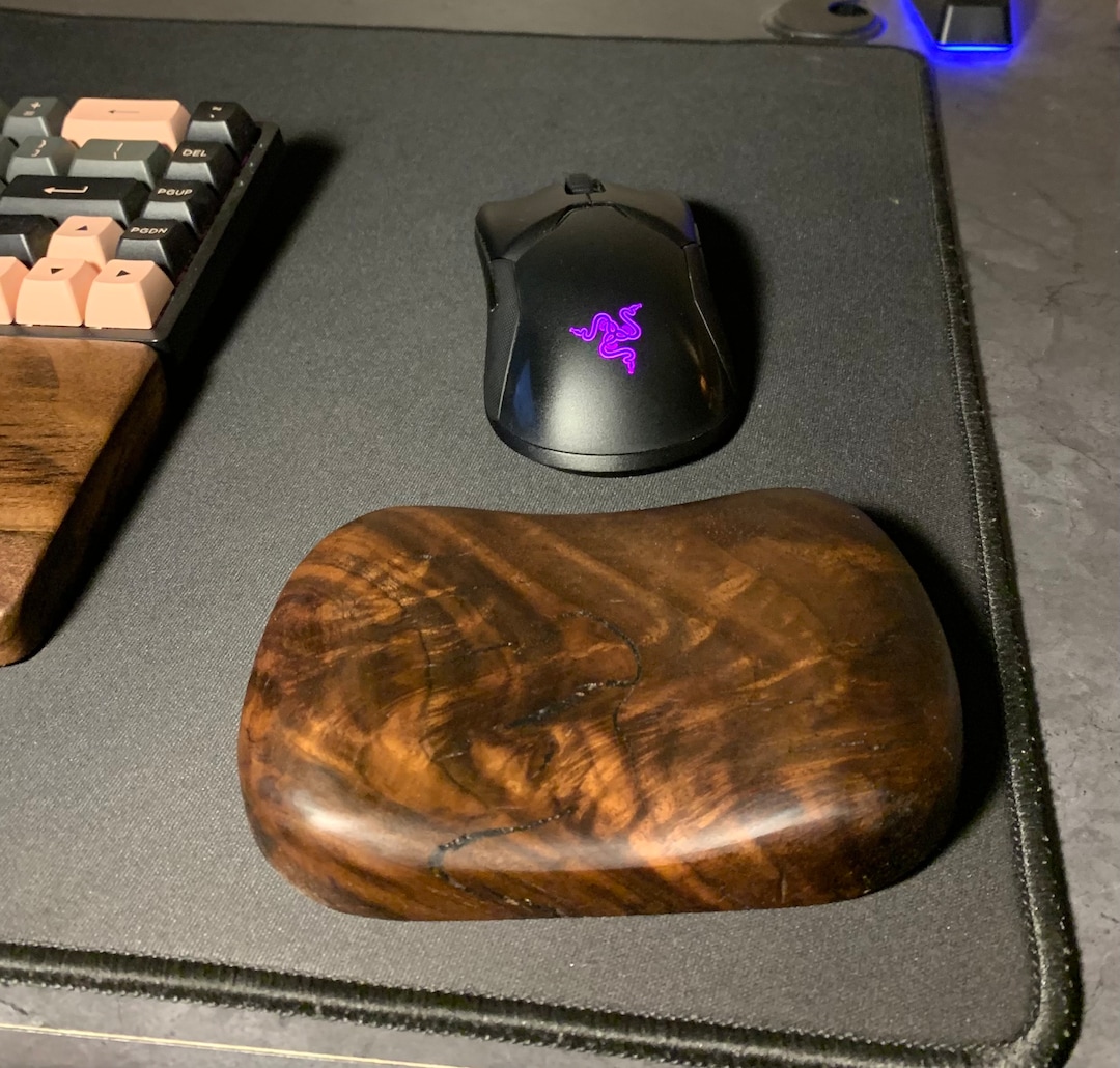 Black Walnut Mouse Wrist Rest Sustainable Eco Friendly Gift. - Etsy