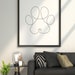 Paw Love One Line Art, Paw Line Art, Paw Minimalist Print, Paw One Line ...