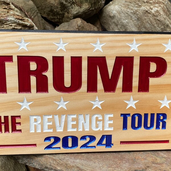 Trump Wood Sign - Etsy