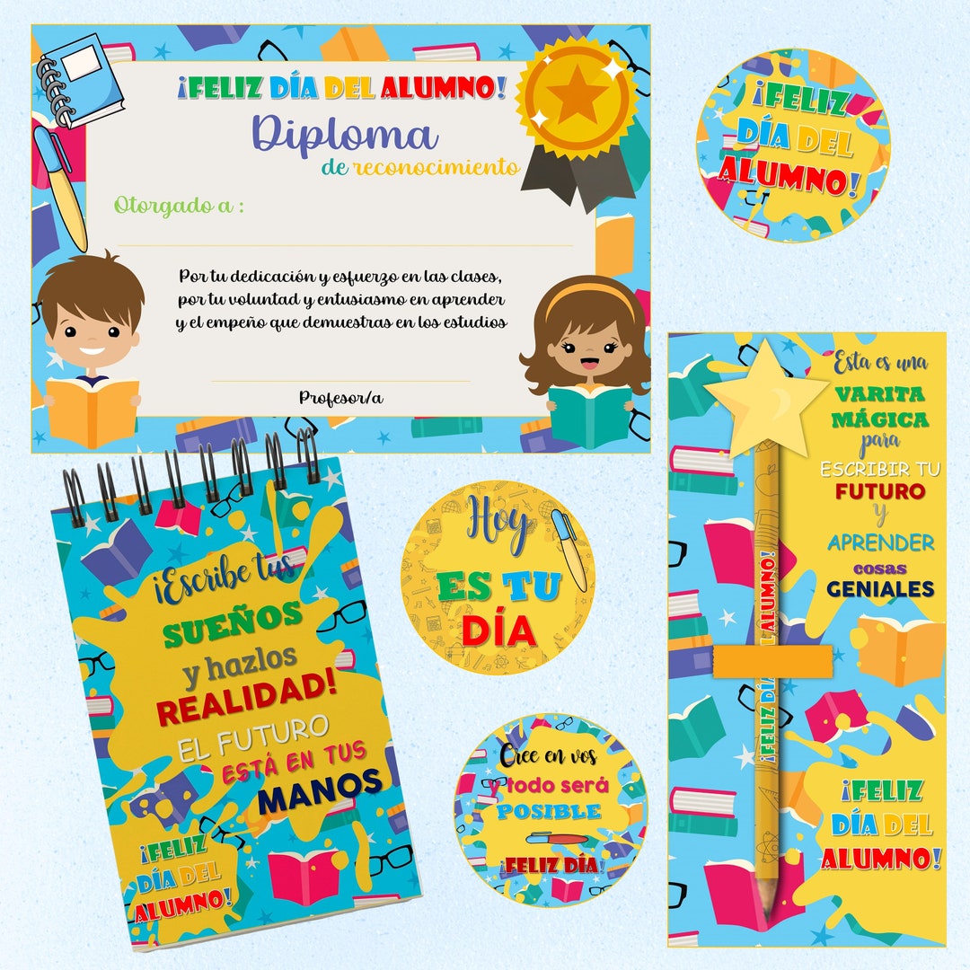 Kit Model 1 Printable Printable Student Day Editable Student - Etsy