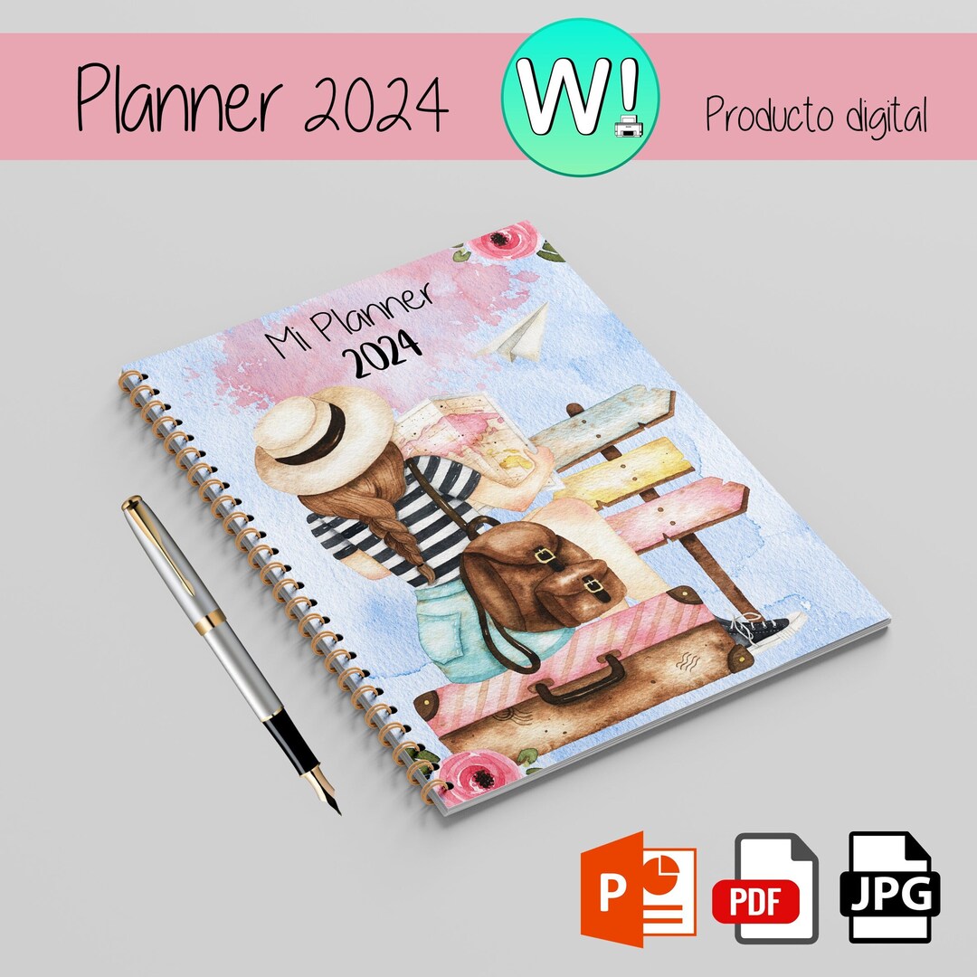 Printable Kit Printable Agenda/planner 2024 Undated mod 1 - Etsy