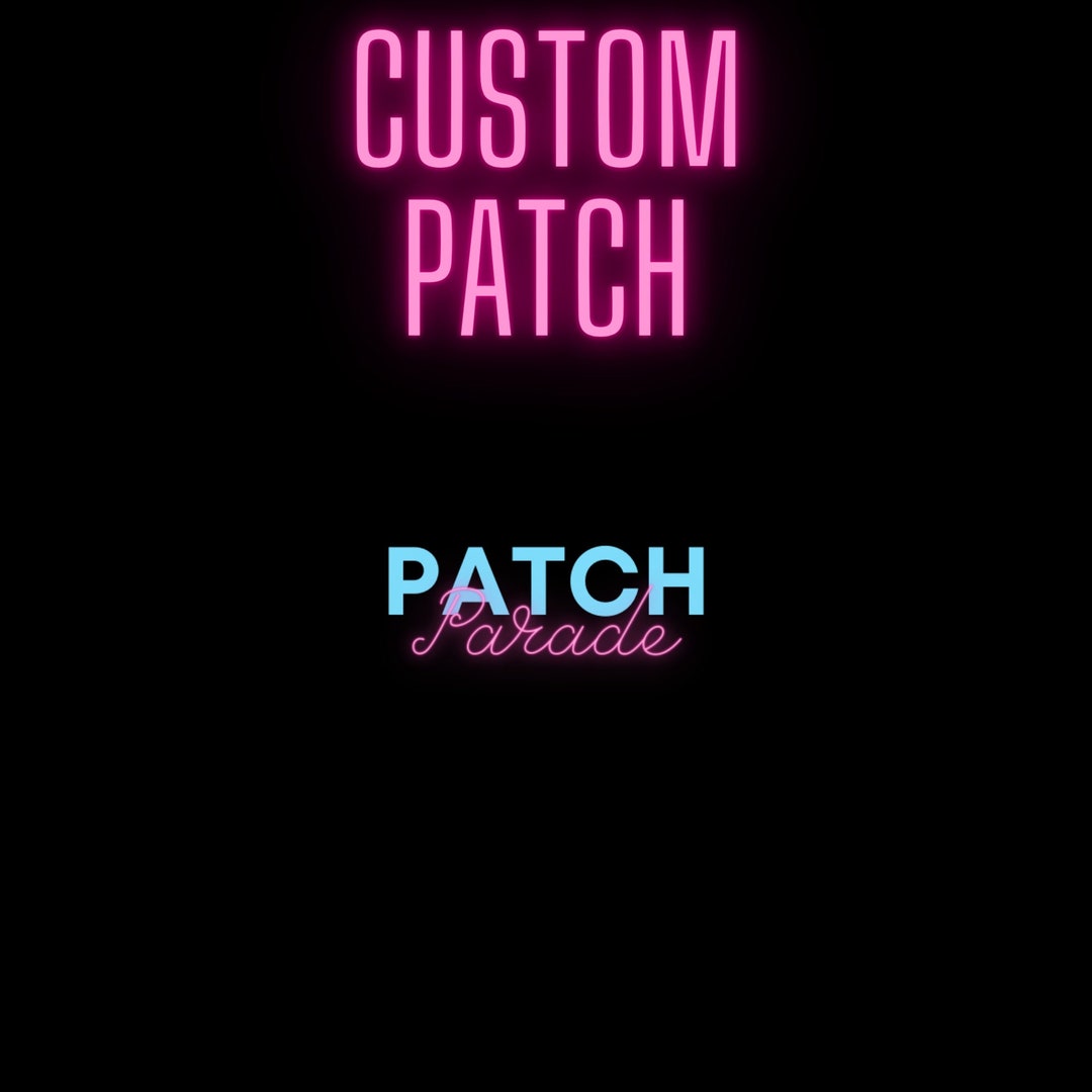 Custom Patch Order - Etsy