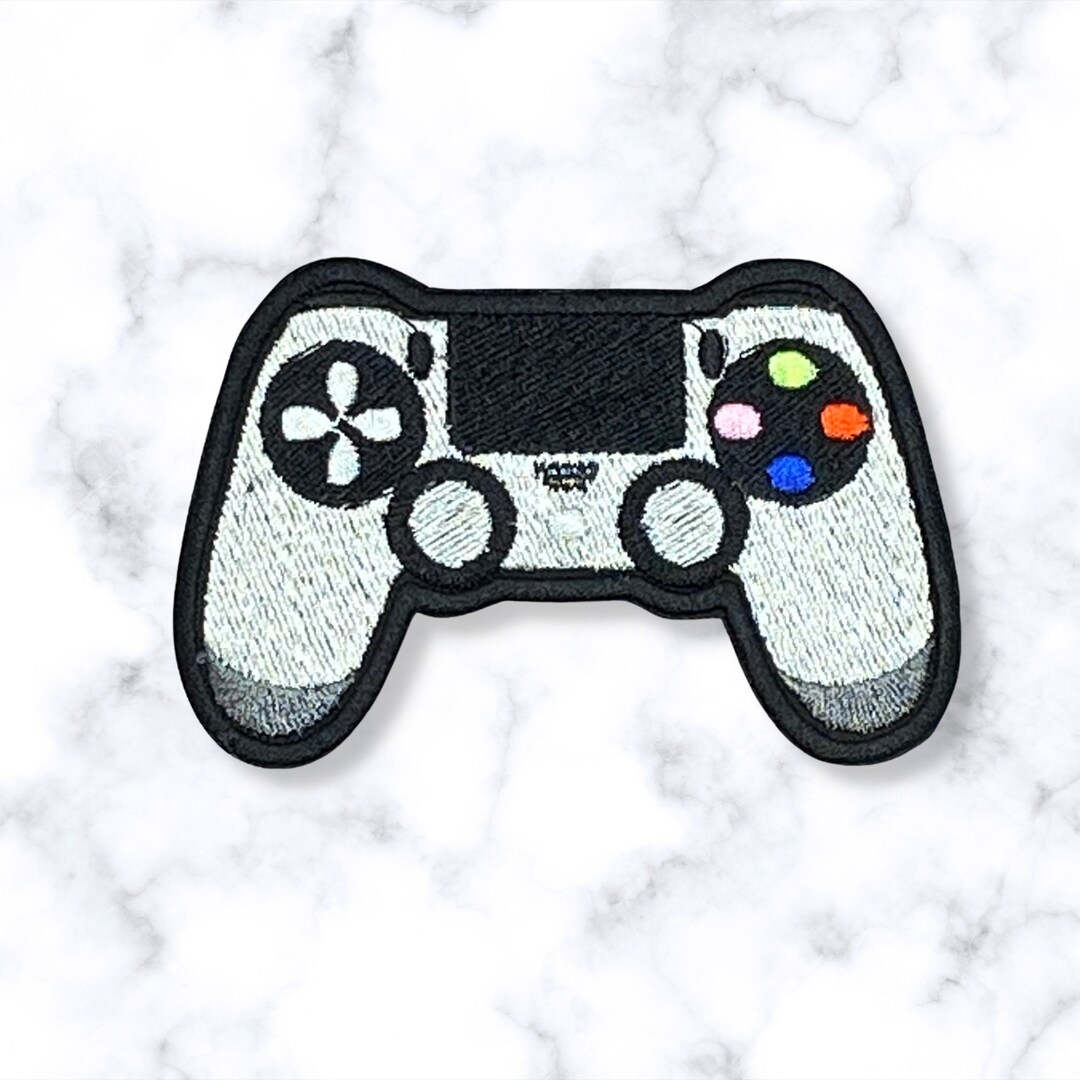 Iron-on Video Game Controller Patch, Gamer Patch, Embroidered Patch - Etsy