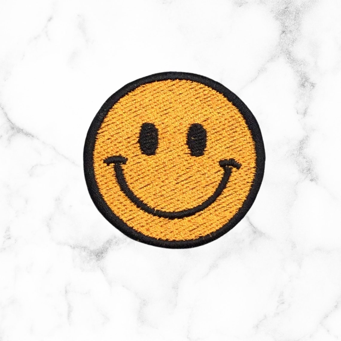 Smiley Face Patch Happy Face Patch Smiley Face Badge | Etsy