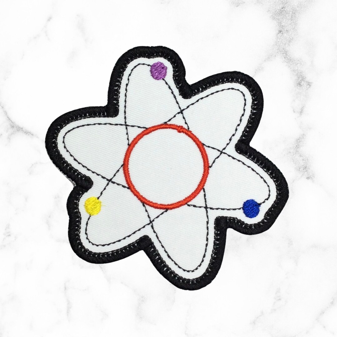 Iron-on Science Patch, Science Badge, I Heart Science Patch, Space ...