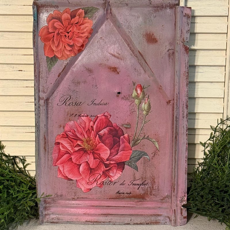 Distressed Tin - Etsy