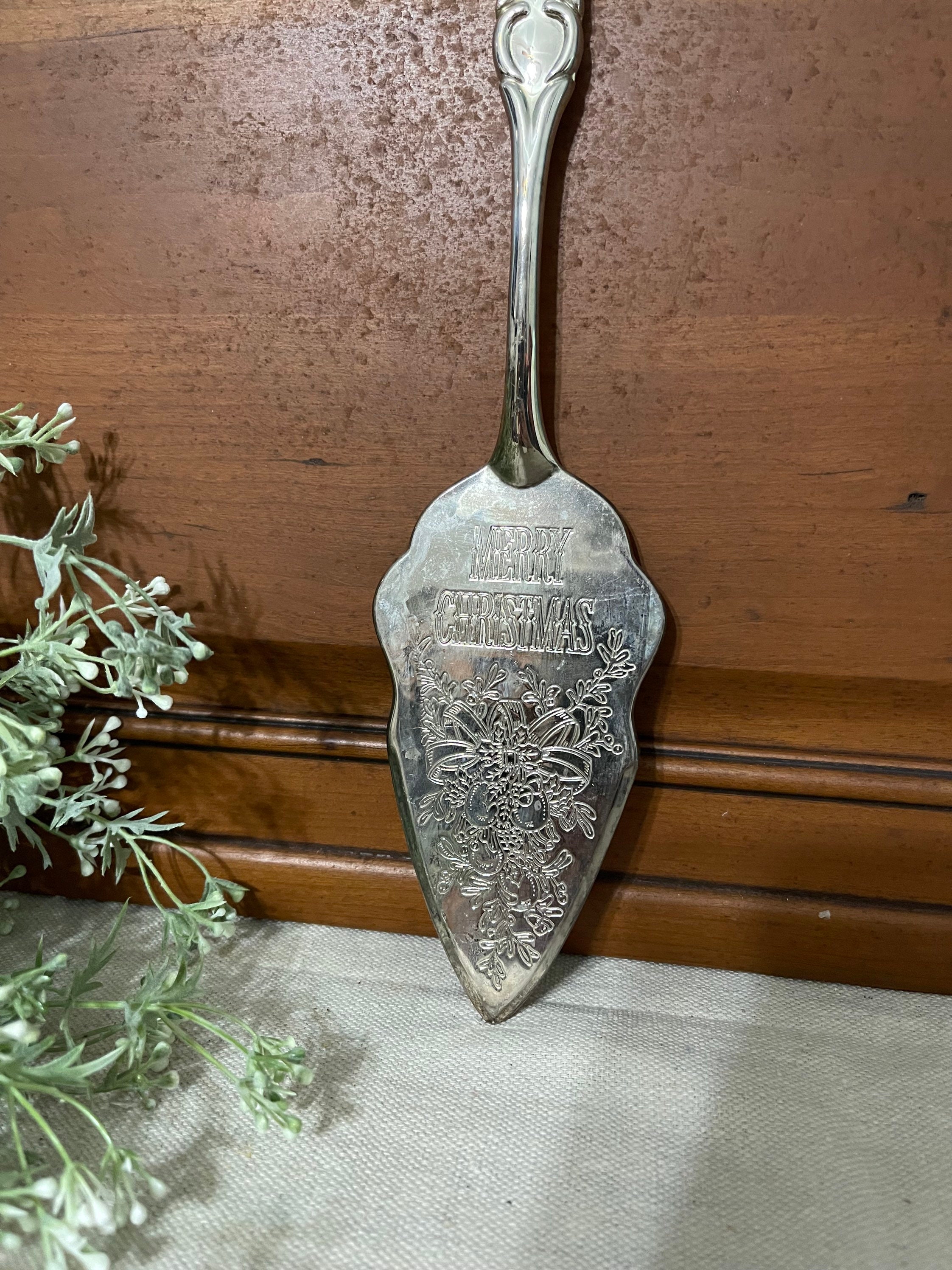 Vintage 1996 International Silver Co. Silver Plated Cake Server/ Trowel ...