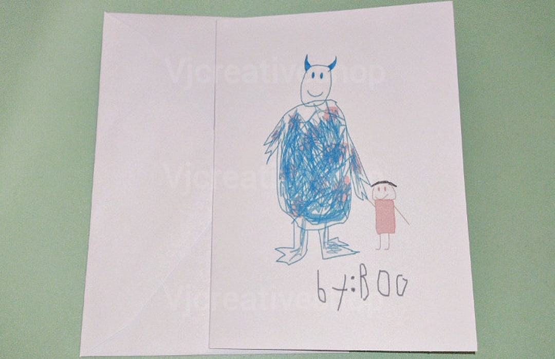 Sully and Boo Card - Etsy