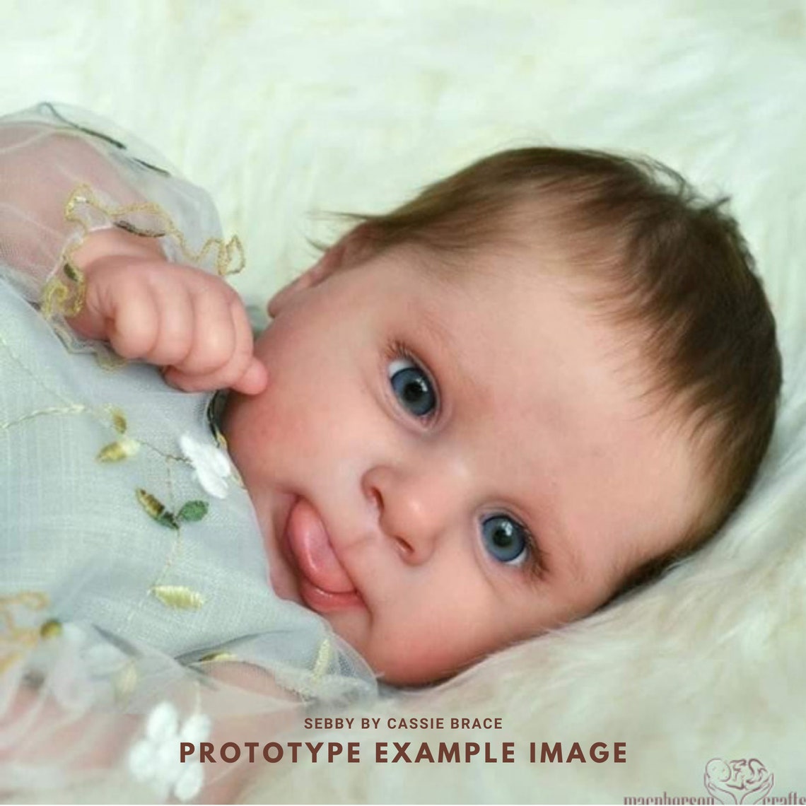 CUSTOM ORDER Sebby by Cassie Brace Reborn Baby Doll Limited - Etsy