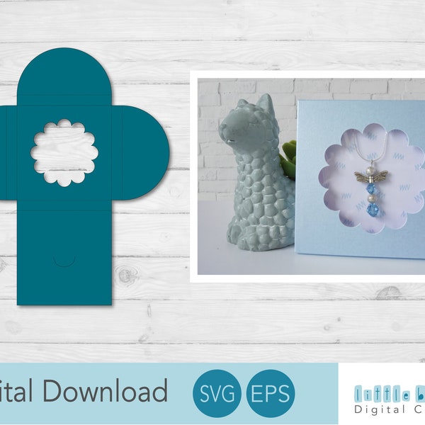 Necklace Box Template Svg - Etsy