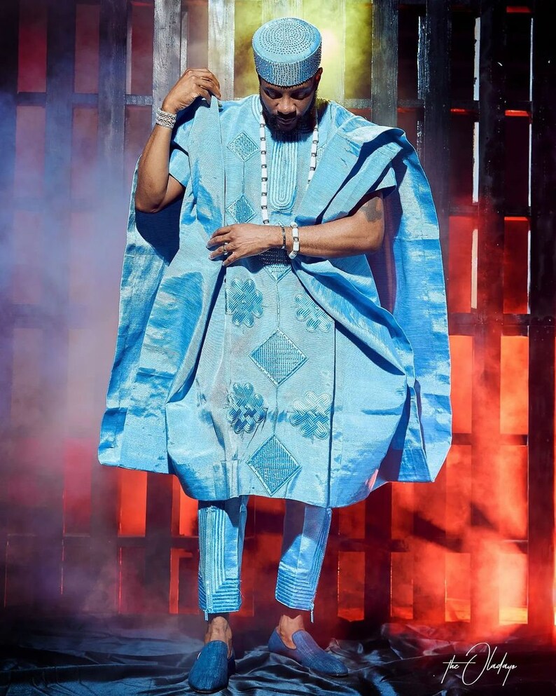 Classic Mens Agbada Agbada for Men Native African Nigerian - Etsy