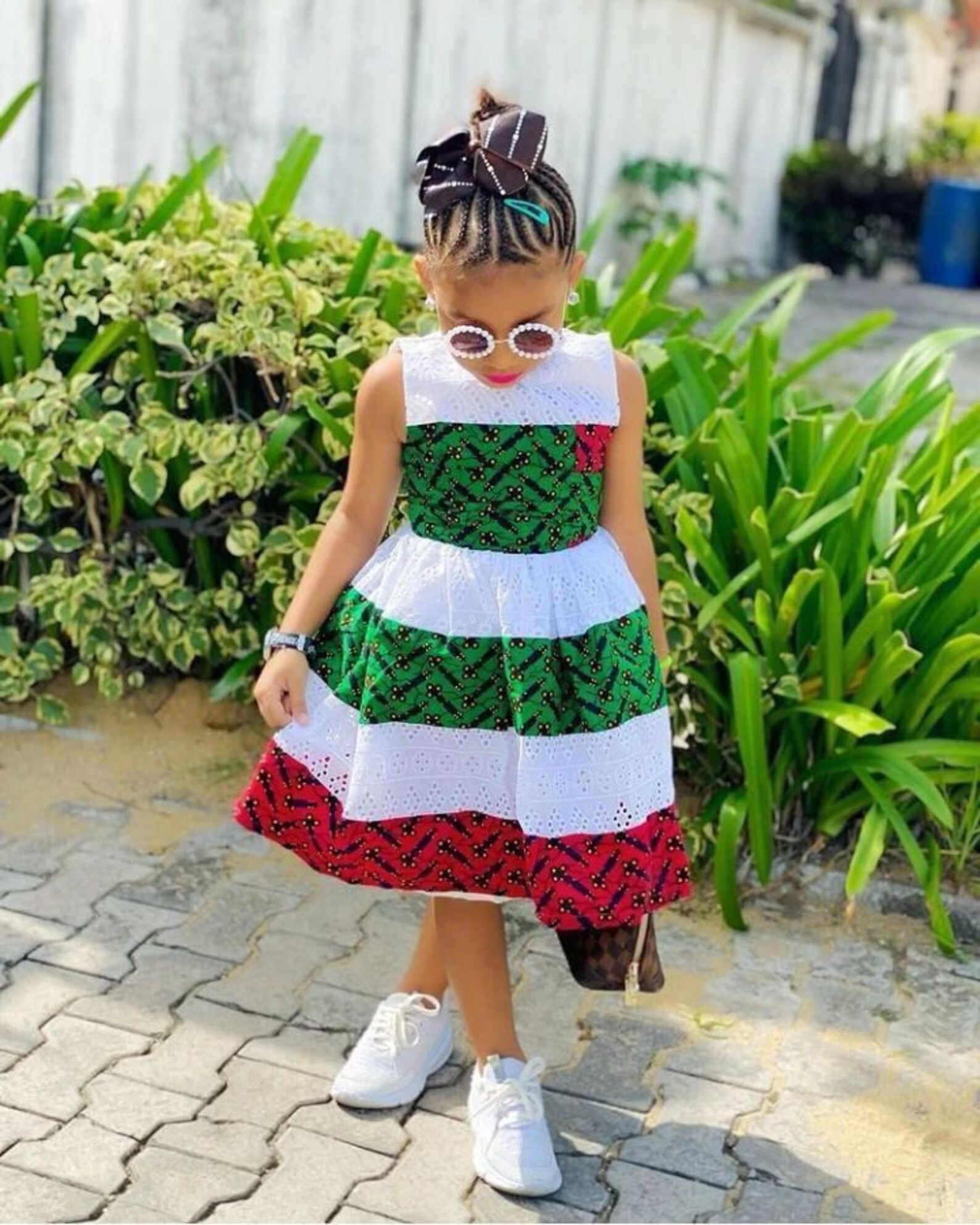 African Clothing for Girl, Ankara and Lace Dresses for Kids, African ...