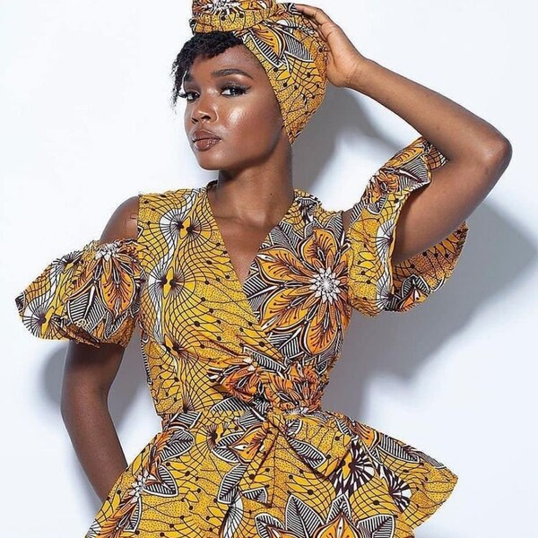 African Print Top Etsy