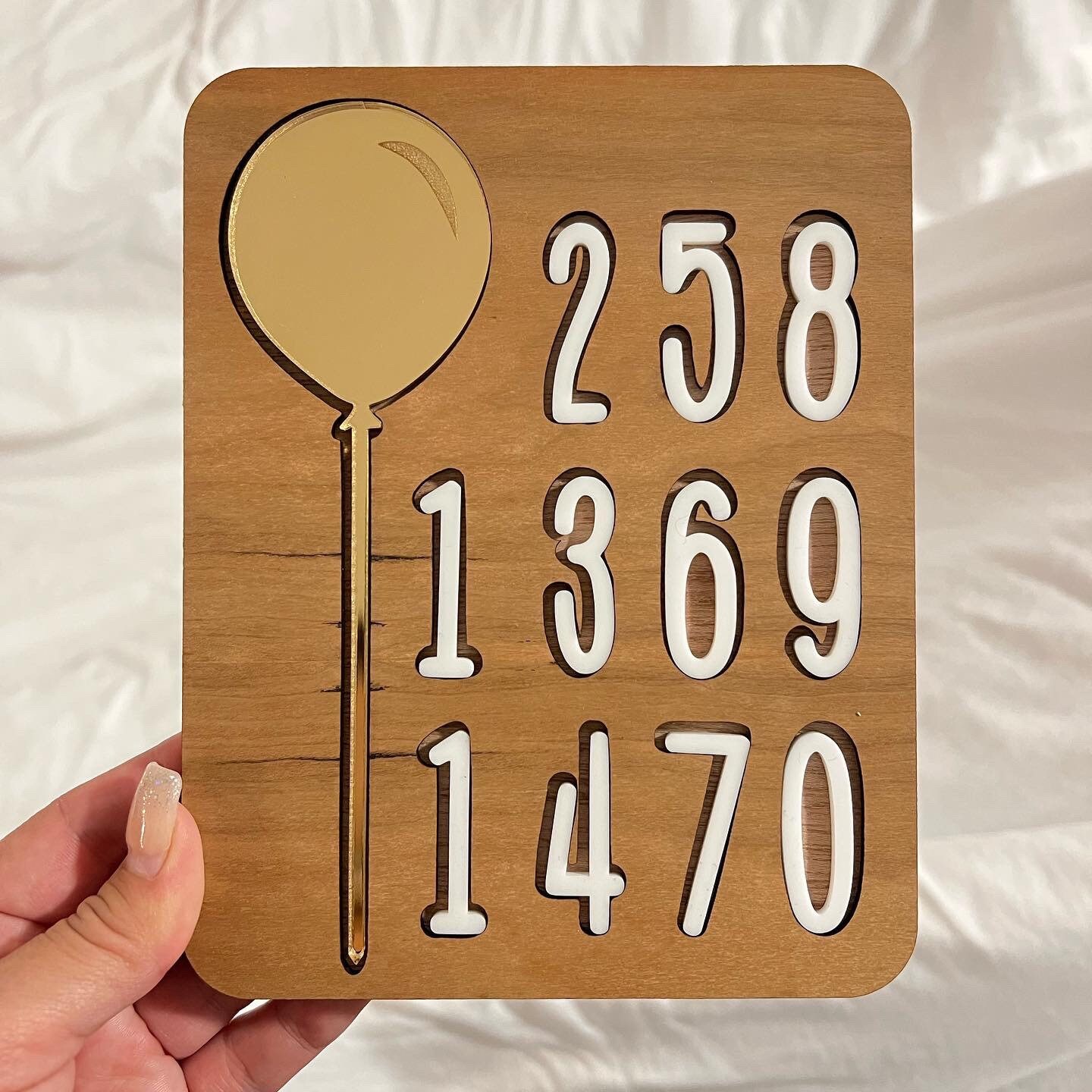 Happy Birthday Cake Topper + Balloon With Changable Numbers - Etsy