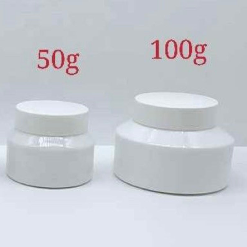 50g Empty Glass Cosmetic Jar , Luxury Glass Jar in Matte Black - Etsy