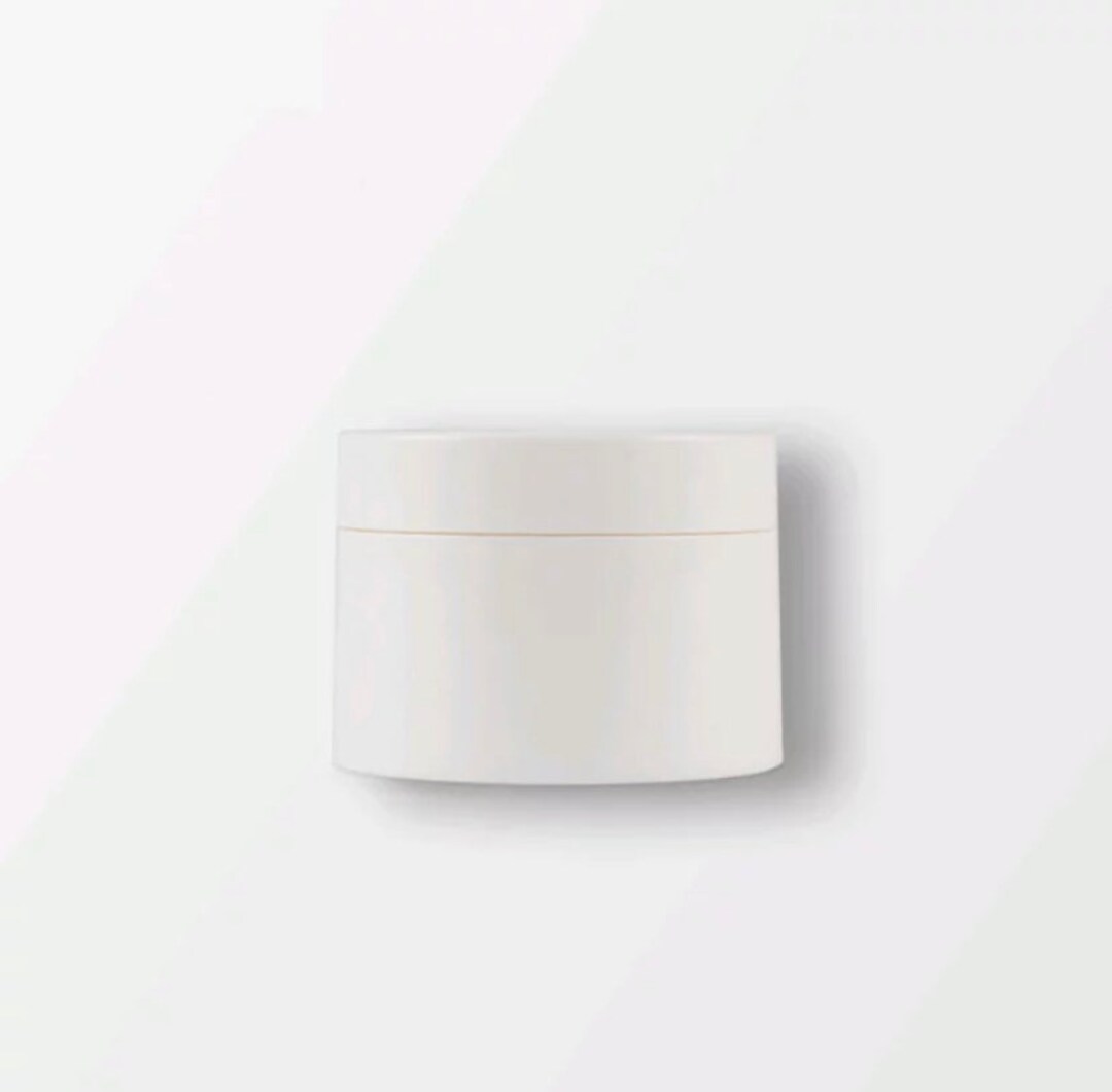 4oz Empty White Jar , Cosmetic Container With Lid - Etsy