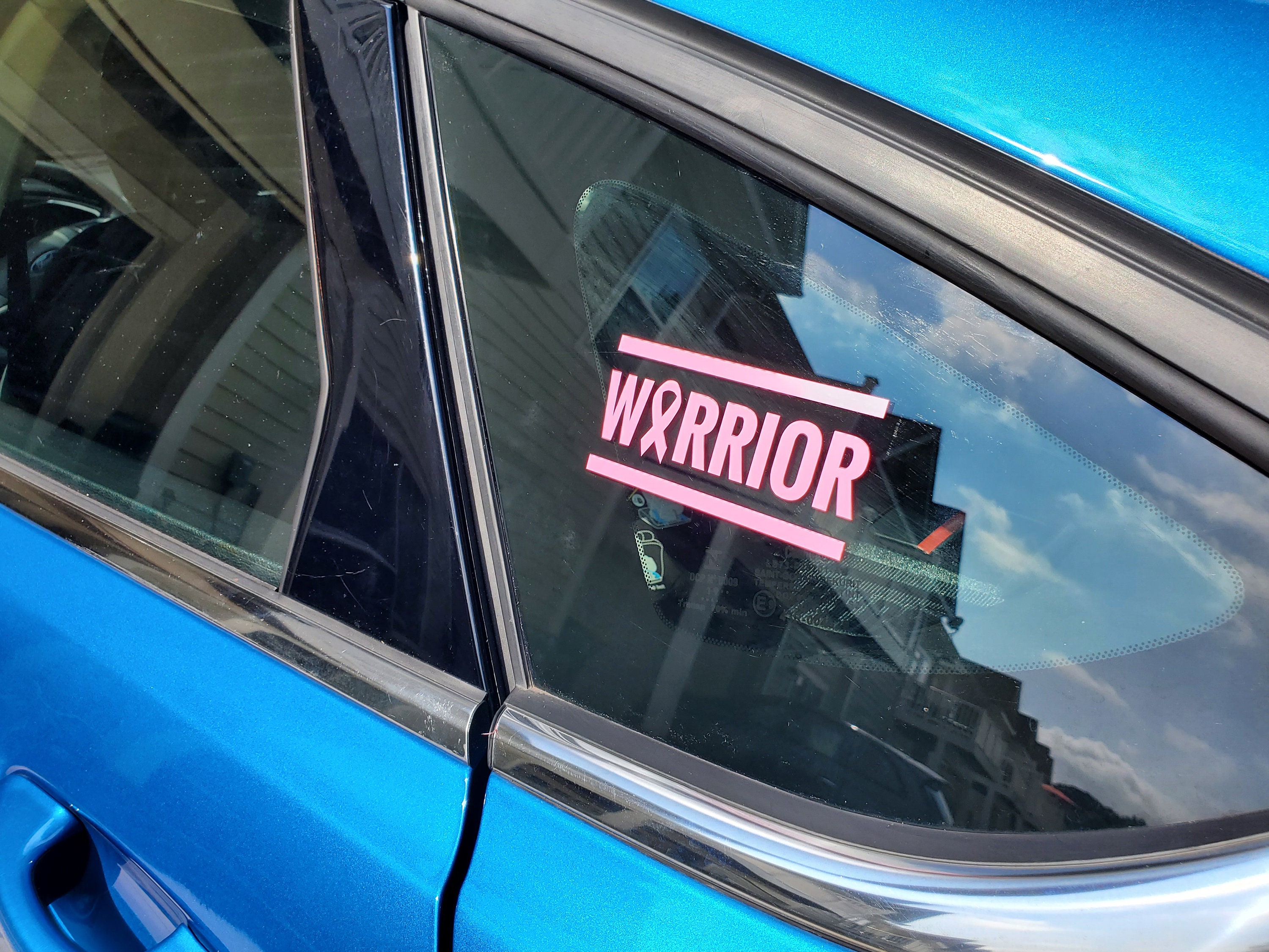 Window Decal - Breast Cancer Awareness - Warrior - October - Fighter ...