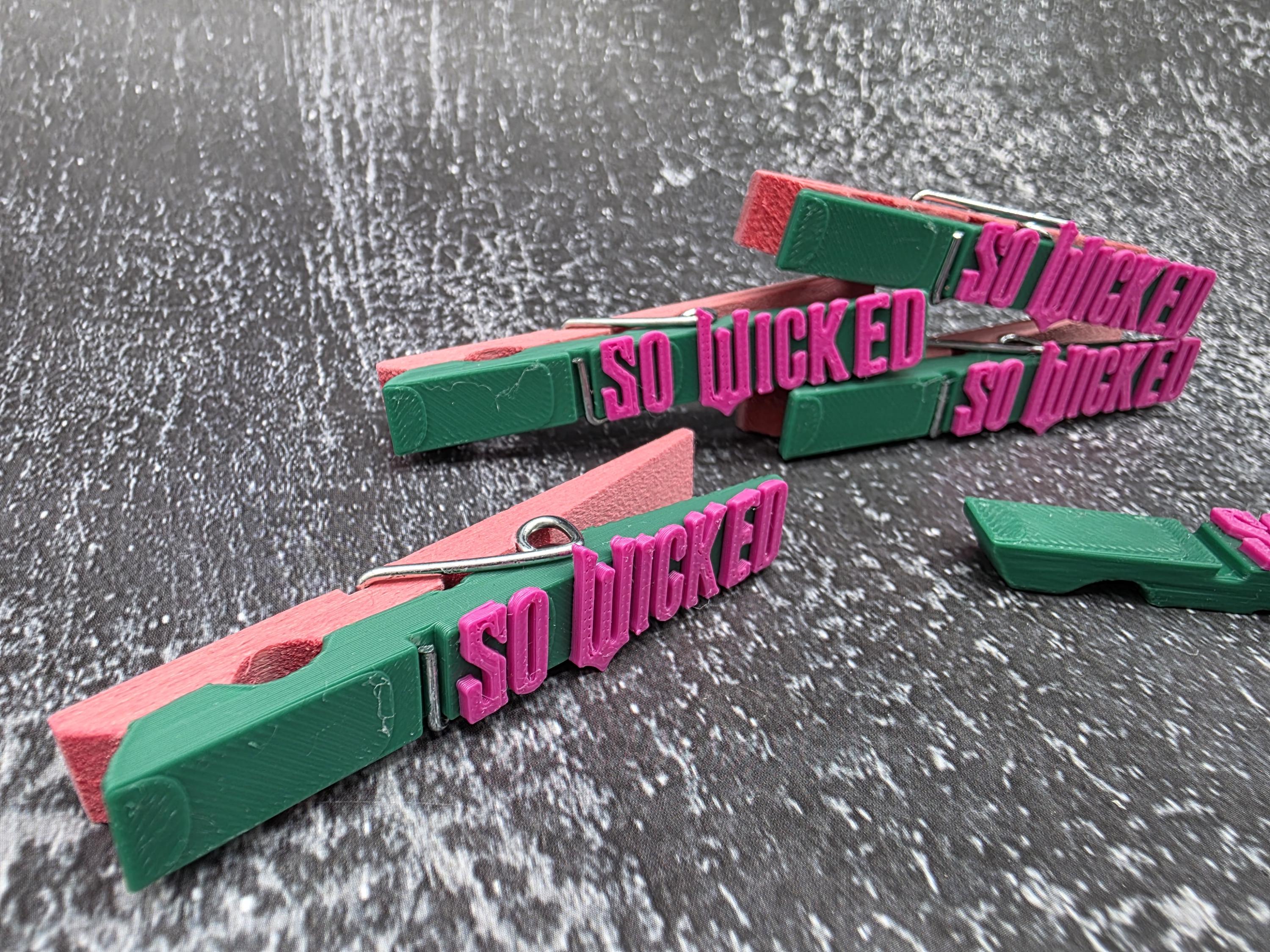 So Wicked Cheer Pins Set of 10 | DIY Cheerleading Pin Tops | Wicked ...