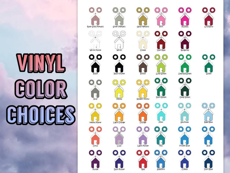 Permanent Window Decal - Months of the Year Labels, Decal Vinyl Bundle ...