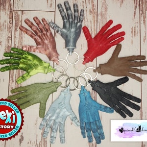 3D Flexi Factory Articulated Hand Keychain - 3D Printed Articulated ...