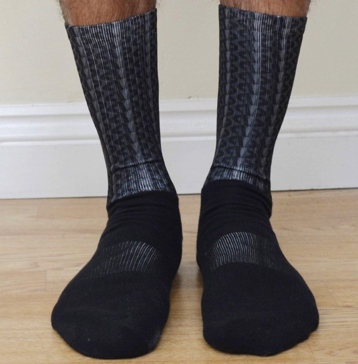 Black Stars Socks Thomas CVD - Etsy