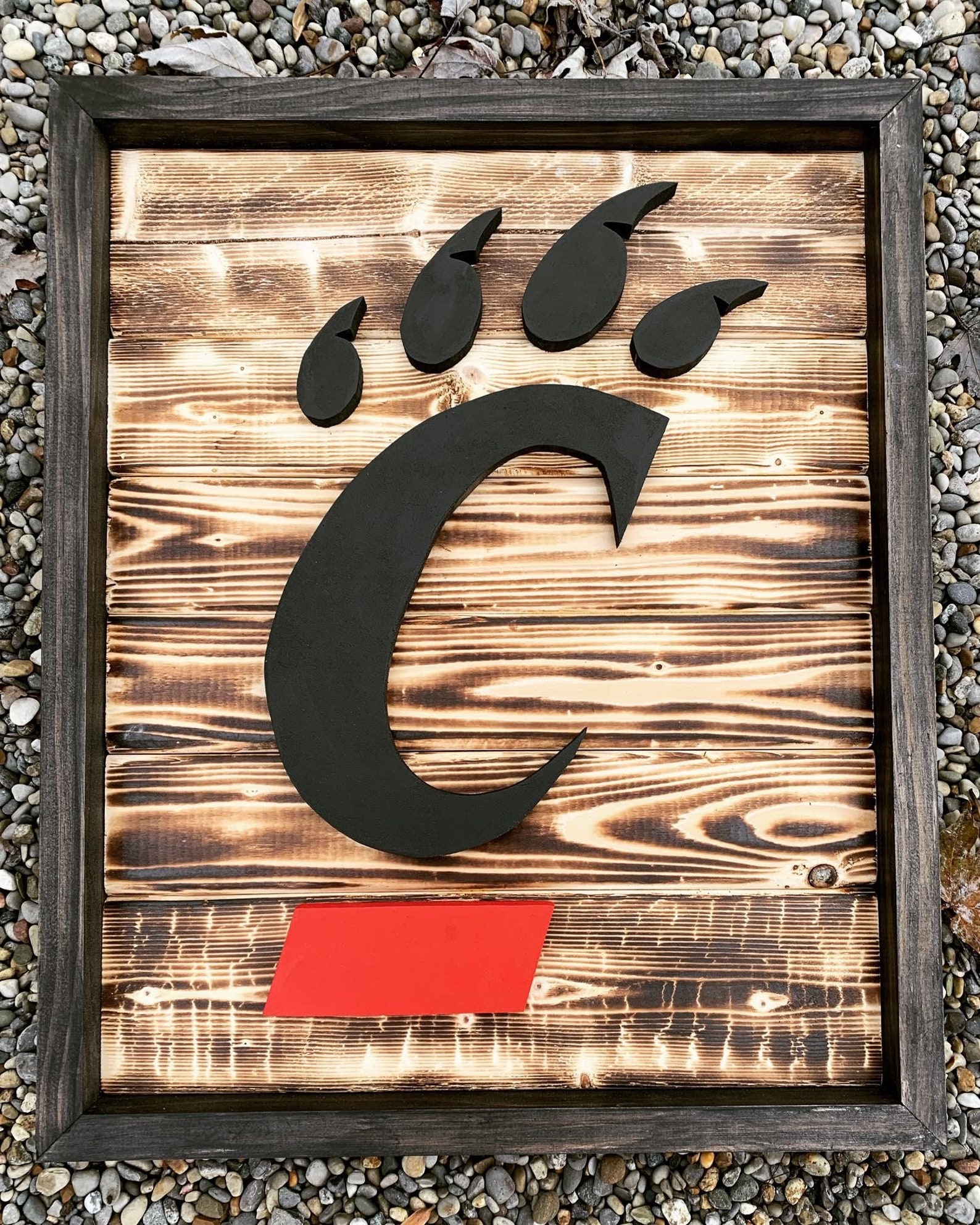University of Cincinnati c-paw Wall Sign - Etsy