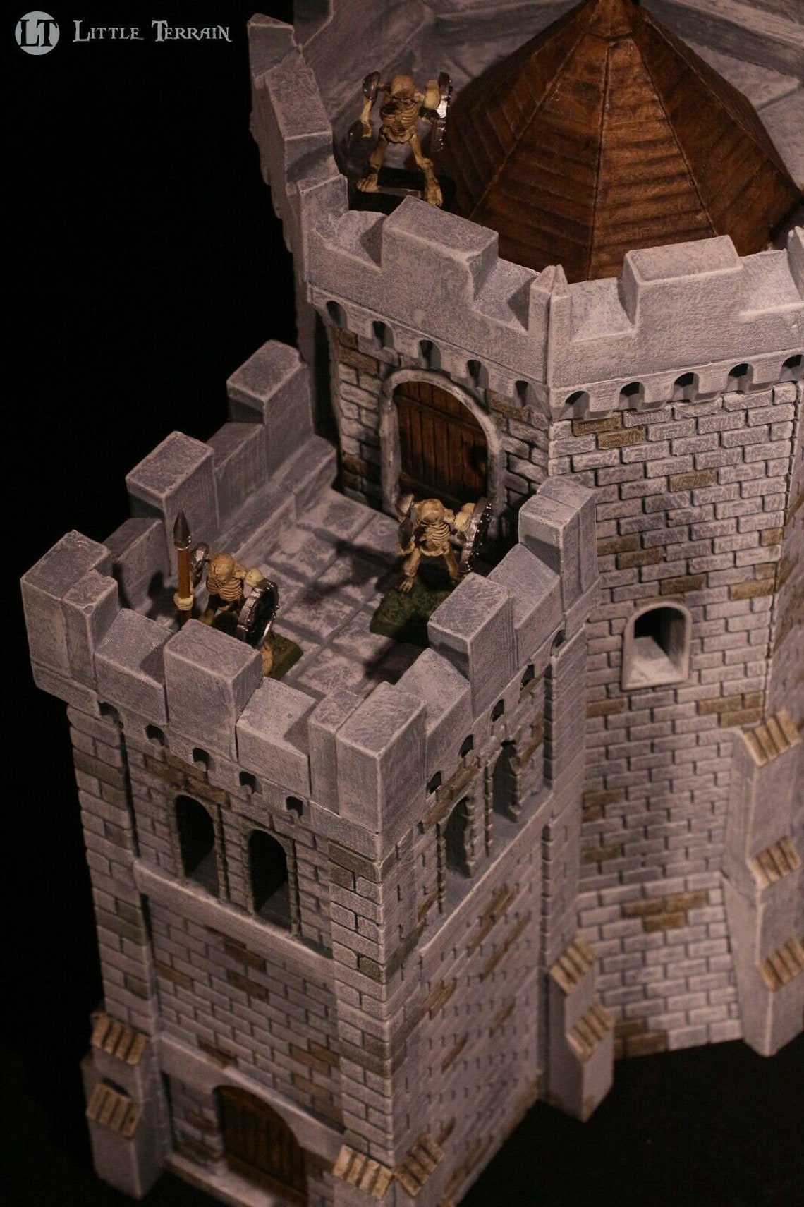 Octagon Tower Walls Mould - Gaming Boards - Dwarven Forge - Hirst Arts ...