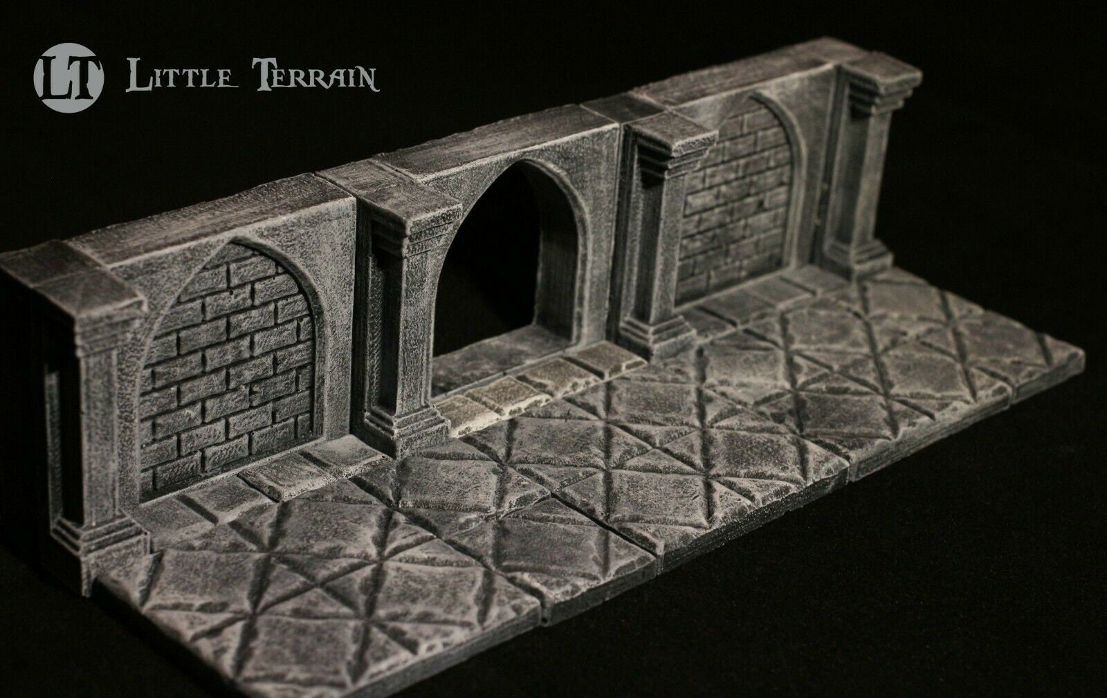 Dungeon Walls Mould [03] - Gaming Boards - Dwarven Forge - Hirst Arts ...