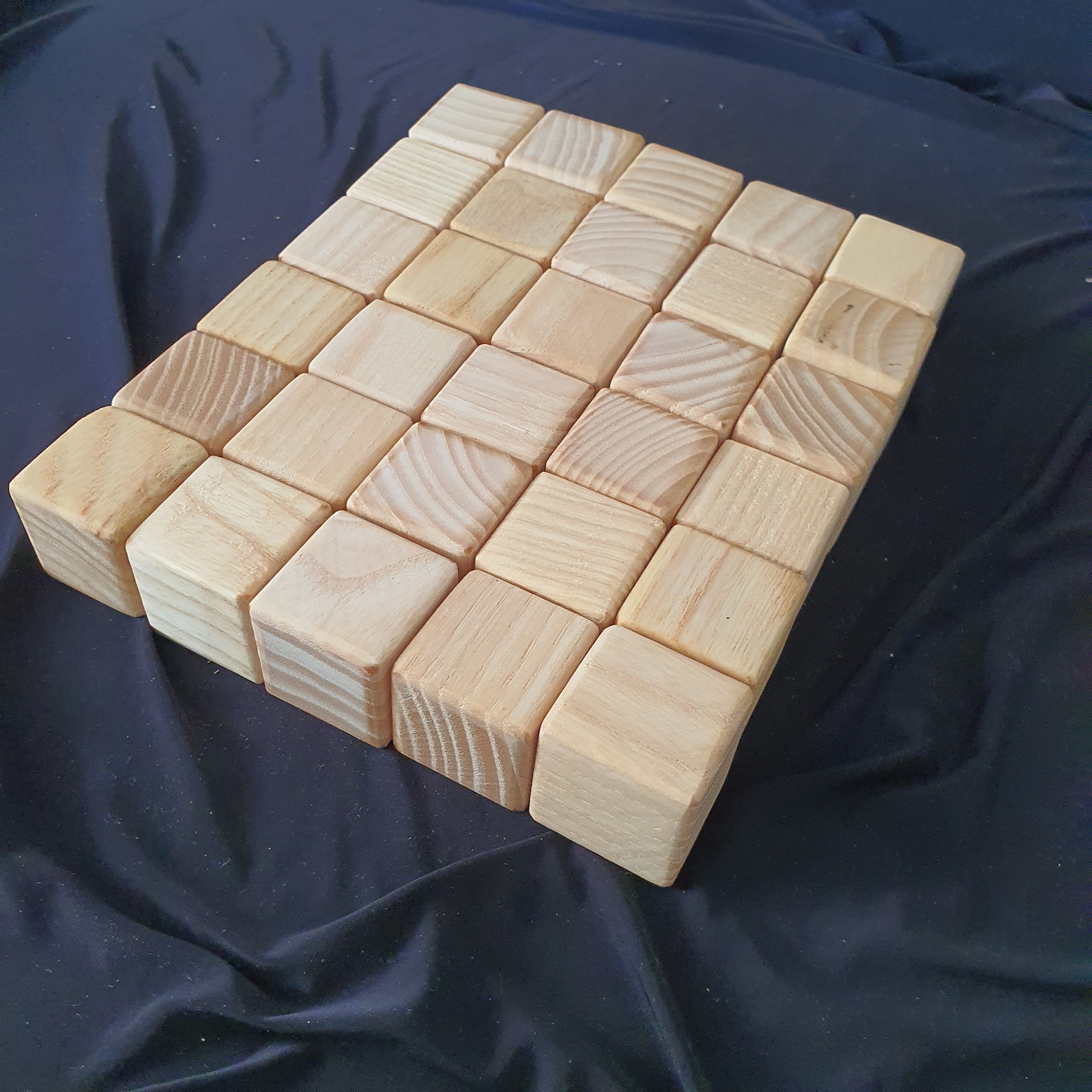 Unfinished Wooden Cubes, Wood Craft Tool, Wood Craft Supply, Wood ...