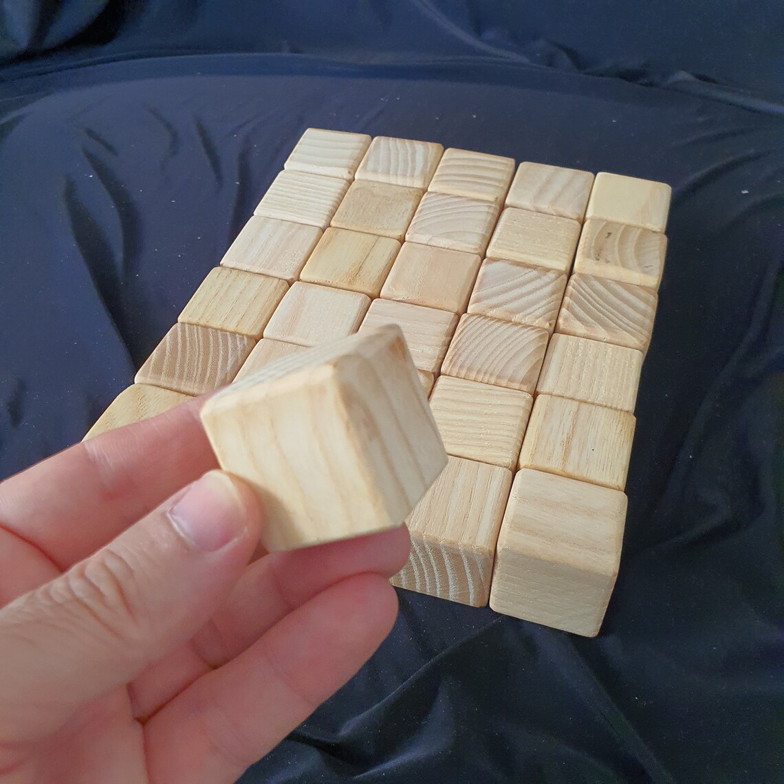 Unfinished Wooden Cubes, Wood Craft Tool, Wood Craft Supply, Wood ...