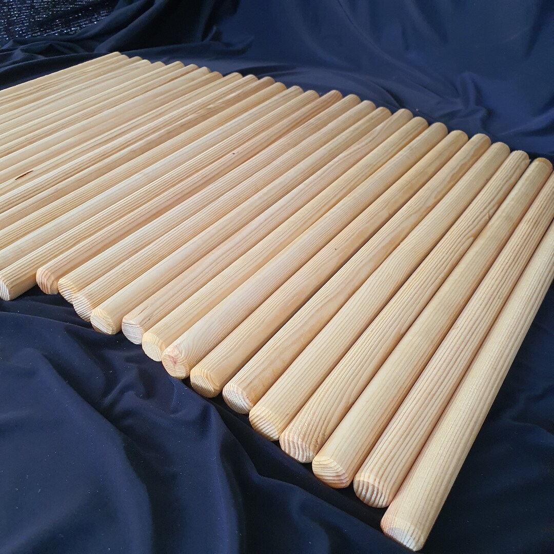 12" 20 Pcs Wooden Rhythm Sticks Set With Handbag, Music Tool, Rhythmic ...