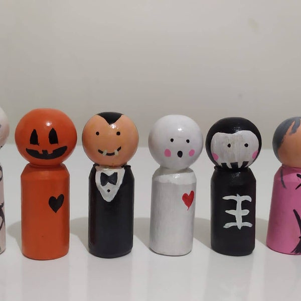 Peg Doll Halloween - Etsy