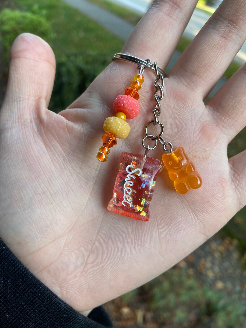 Colorful Candy Aesthetic Keychains - Etsy