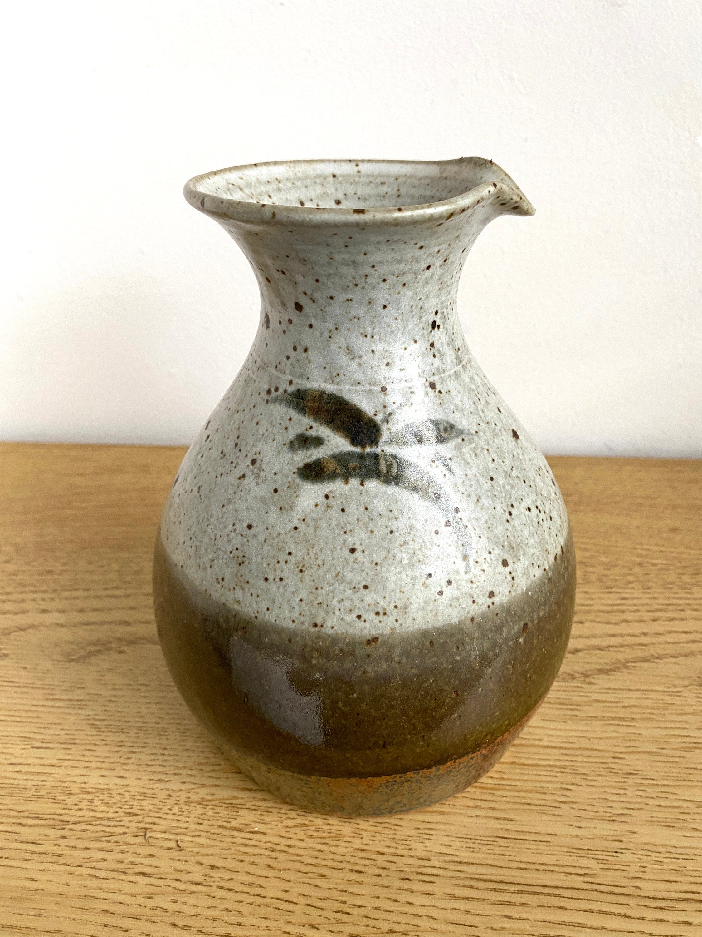 John R. Davis Studio Pottery Stoneware Pitcher - Etsy