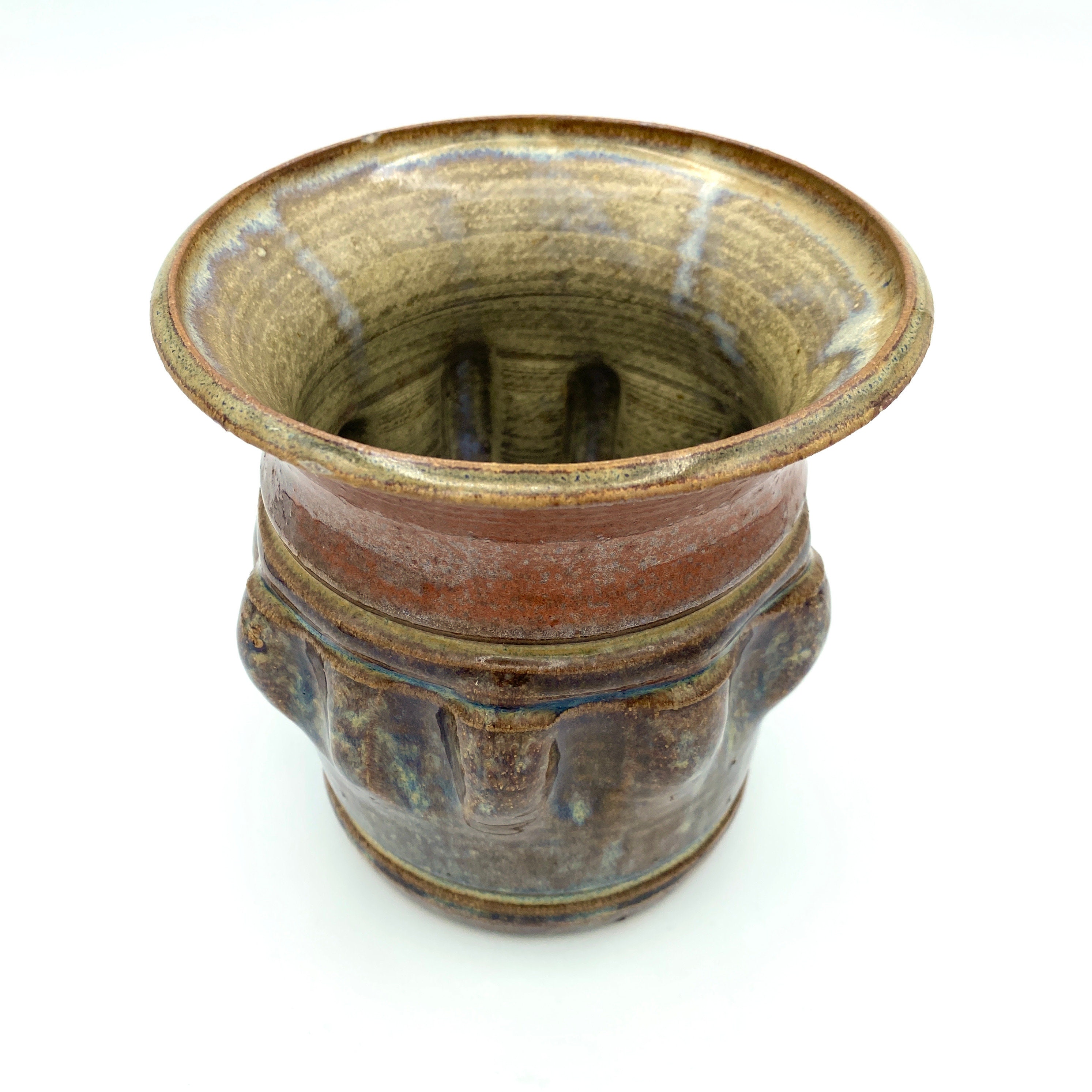 Bob Pitman Studio Pottery Vase - Etsy