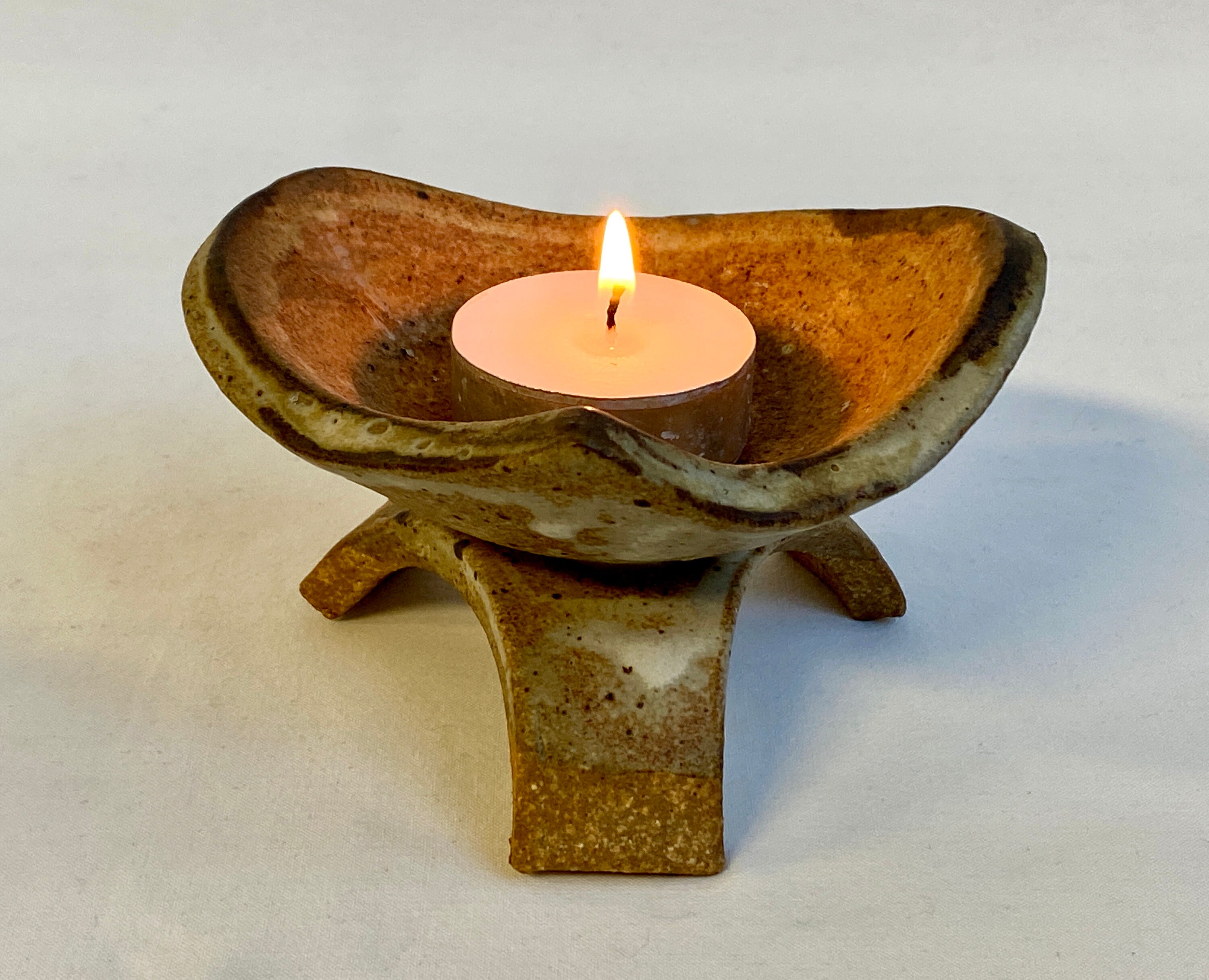 Vintage Joyce Mccullough Studio Pottery Candle Holders, MCM Design - Etsy