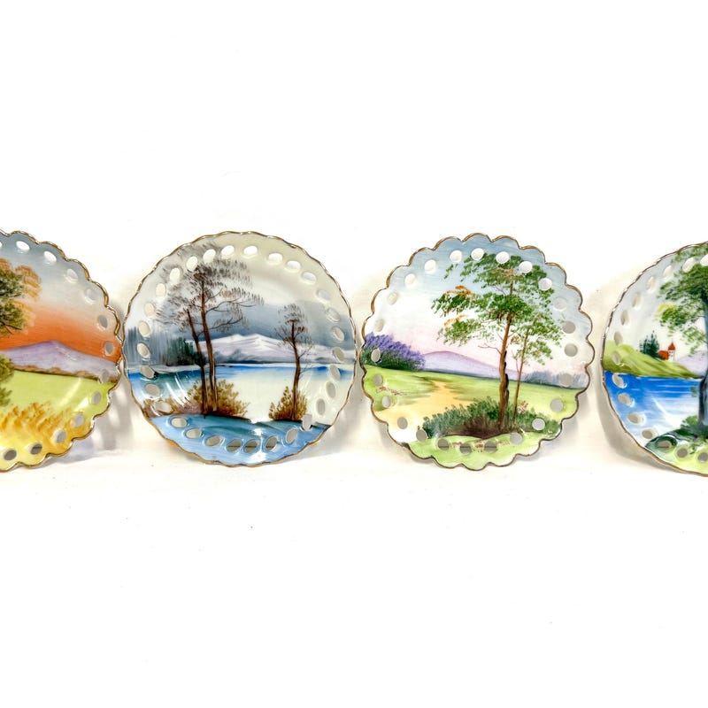 Four Seasons Plate - Etsy