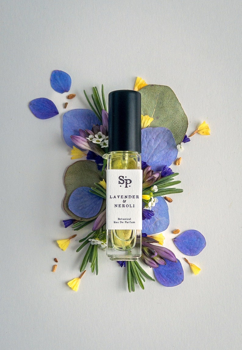 Lavender and Neroli Botanical Perfume With Notes of Lavender, Neroli ...