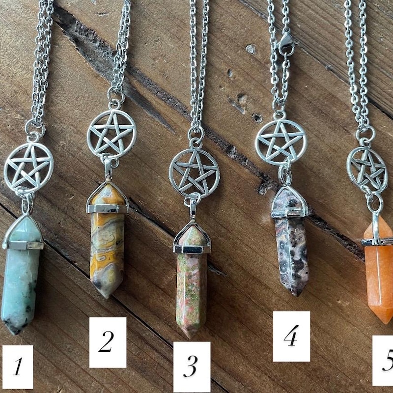 Pentacle Necklace - Etsy