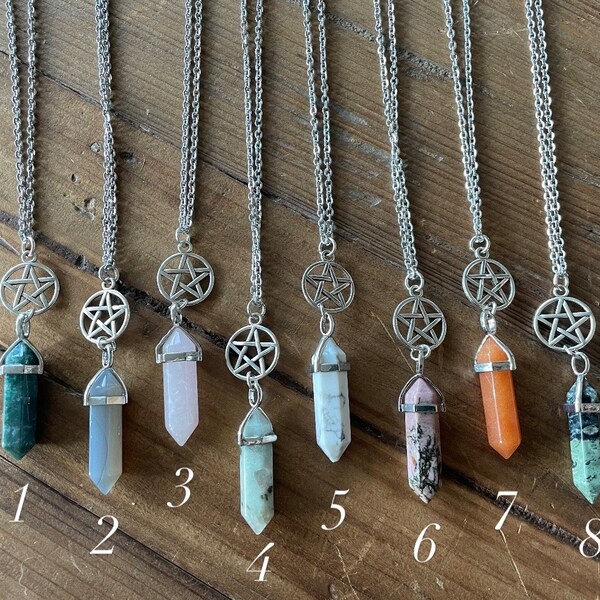 Pentacle Necklace - Etsy