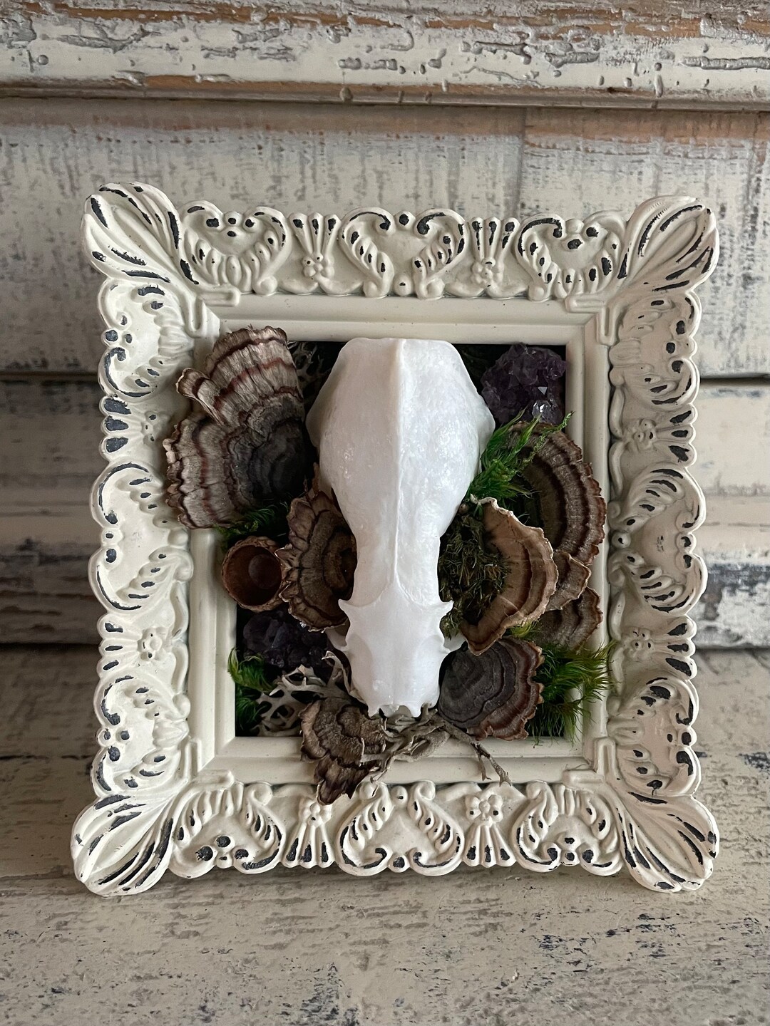 Mink Skull Forest Frame - Etsy