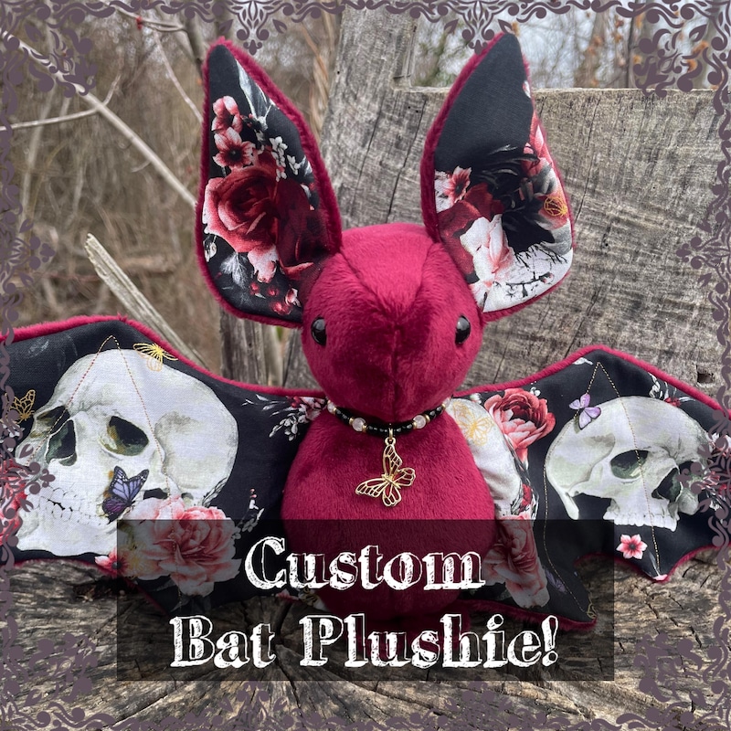 Bat Plush - Etsy